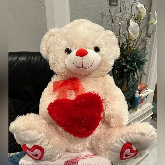 Dan Dee | Toys | Dan Dee Large Stuffed Animal Teddy Bear With Heart ...